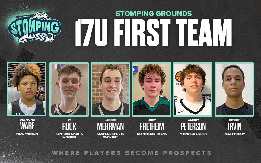 #PHStompingGrounds: 17U First Team All Tournament - Prep Hoops