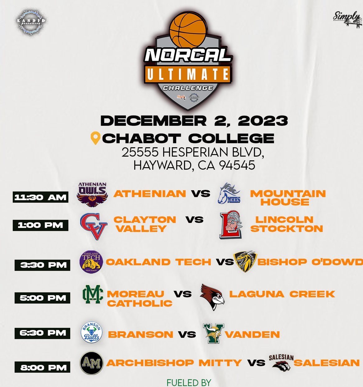 NORCAL ULTIMATE CHALLENGE - Prep Hoops