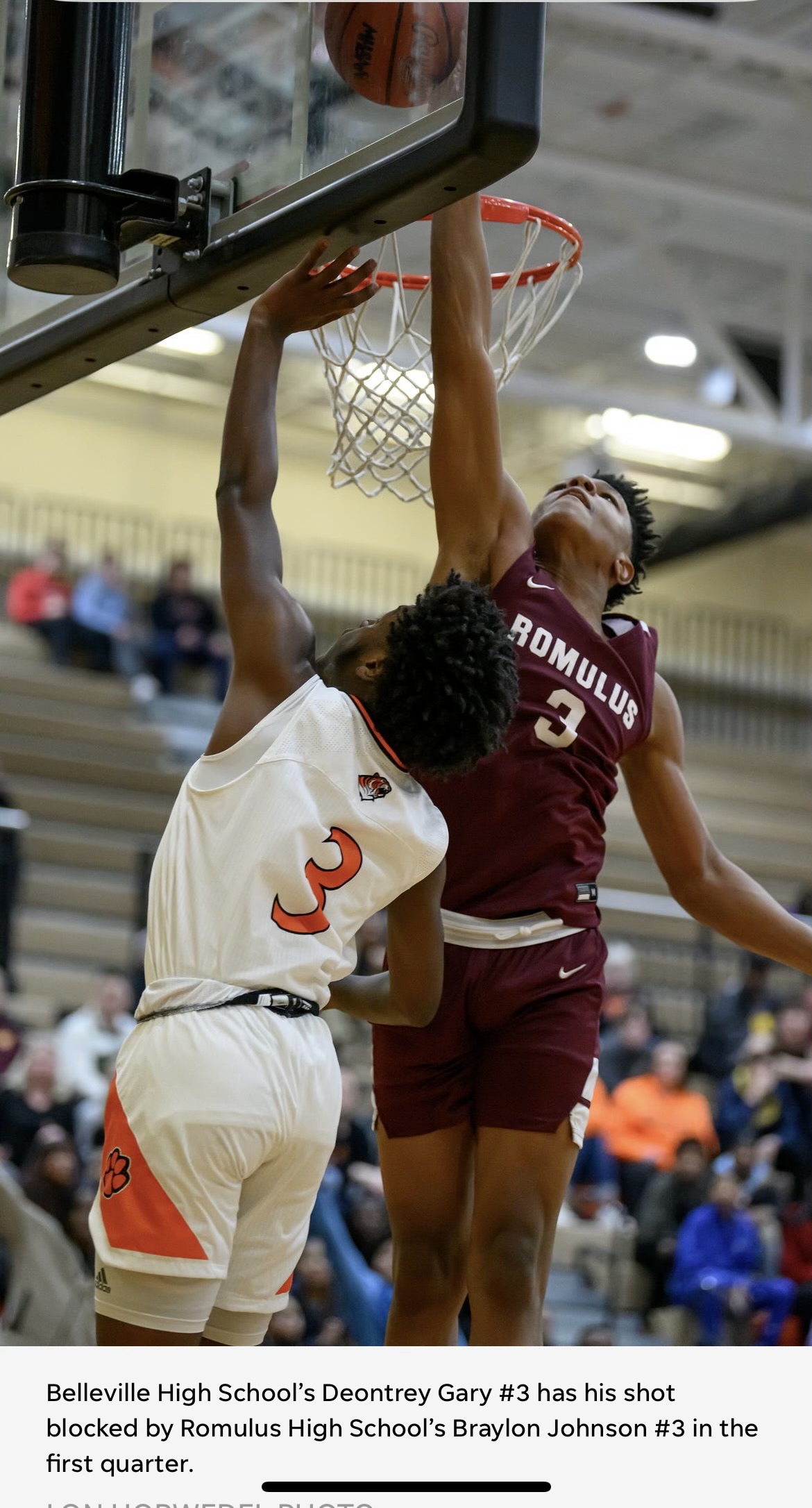 Braylon Johnson, Lincoln Highschool - Prep Hoops