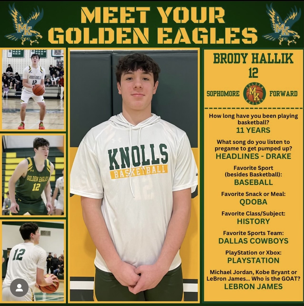 Brody Hallik, Morris Knolls - Prep Hoops