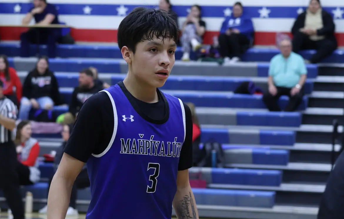 Braylon Little, Mahpiya Luta(Red Cloud) - Prep Hoops