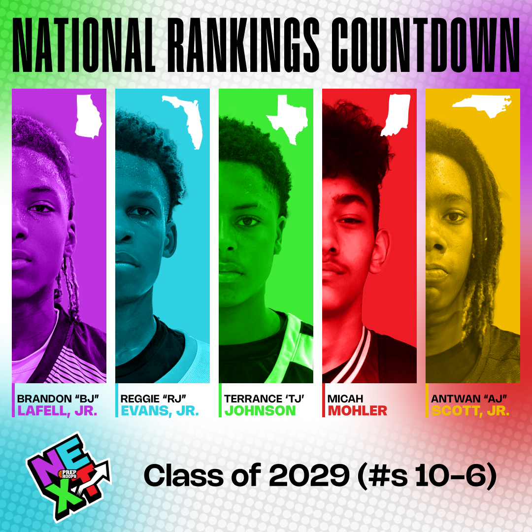National Rankings Countdown: Class of 2029 (10-6) - Prep Hoops