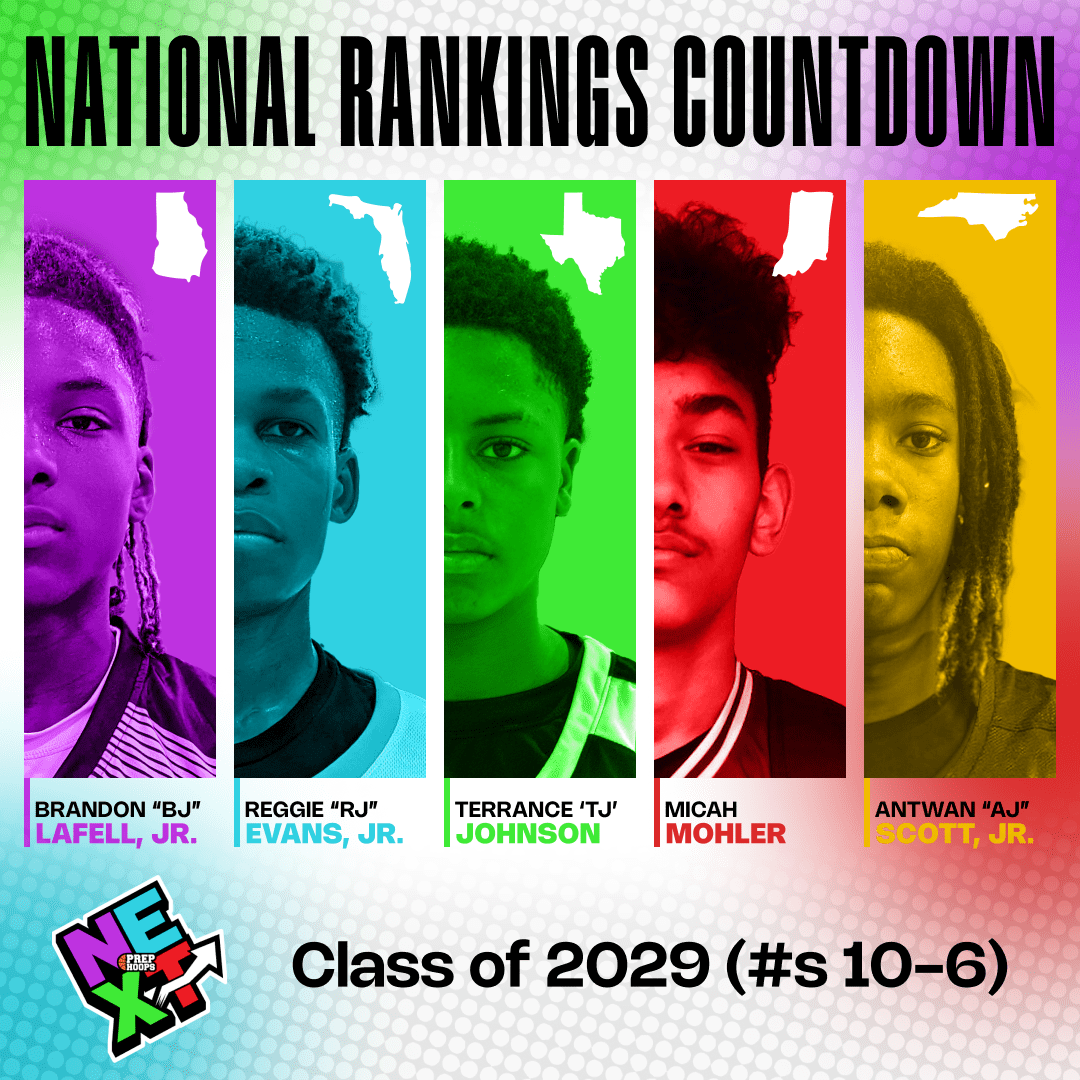 National Rankings Countdown: Class of 2029 (10-6) - Prep Hoops