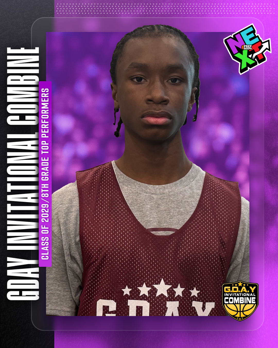 GDAY Invitational Combine: Class of 2029/8th Grade Top Performers ...