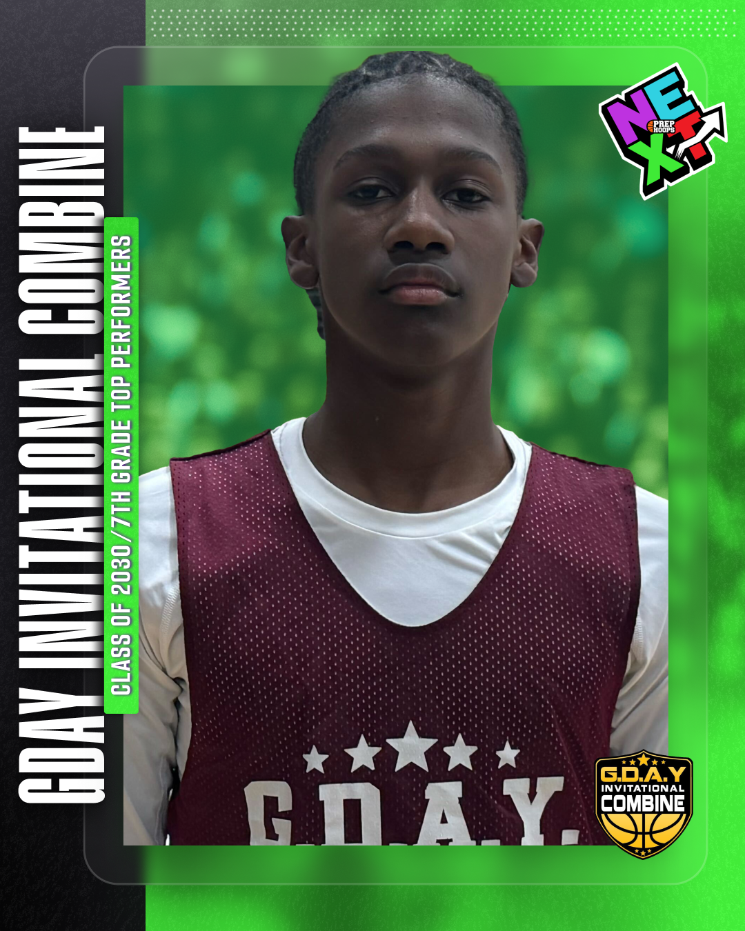 GDAY Invitational Combine: Class of 2030/7th Grade Top Performers ...