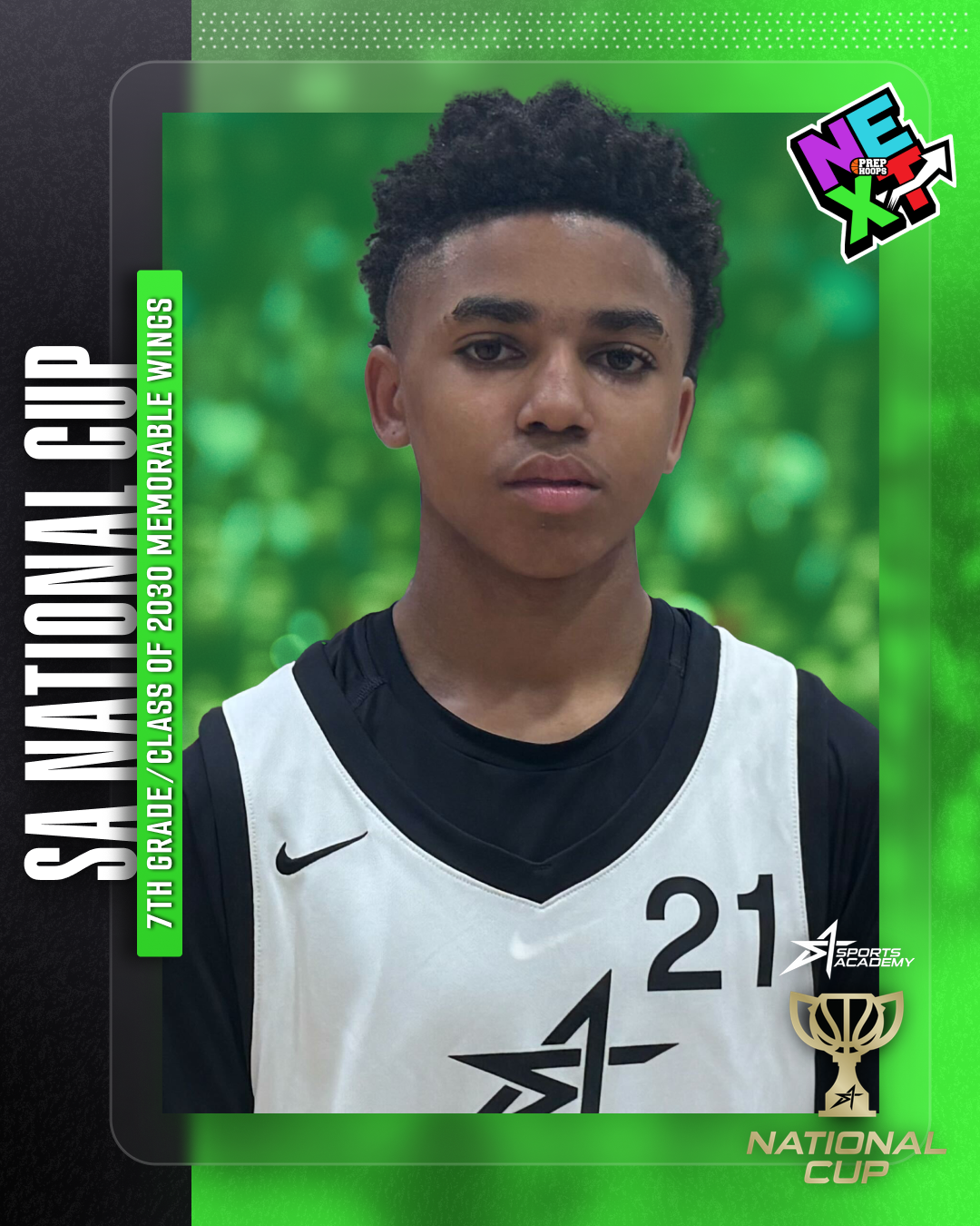 SA National Cup: 7th Grade/Class of 2030 Memorable Wings - Prep Hoops