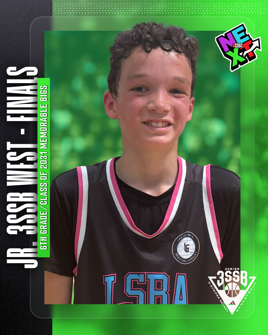 Jr. 3SSB West - Finals: 6th Grade/Class of 2031 Memorable Bigs - Prep Hoops