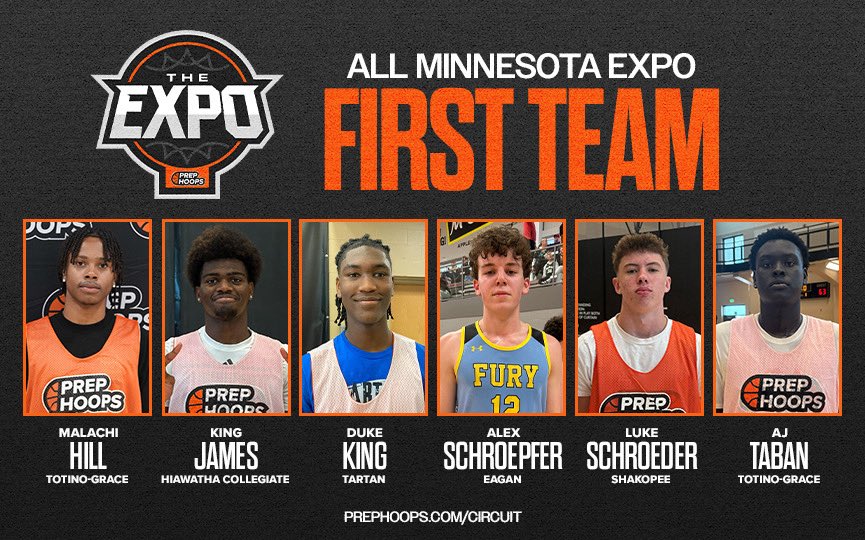 Minnesota Expo: The All Event Team - Prep Hoops
