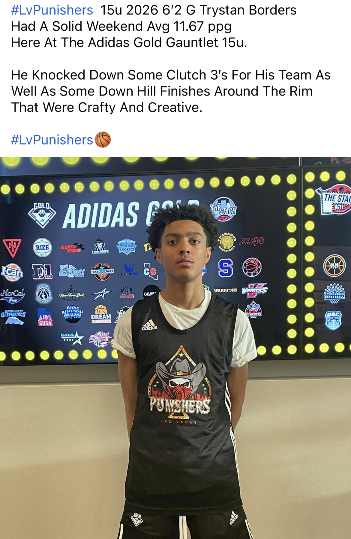 Trystan Borders, Paragon Prep - Prep Hoops