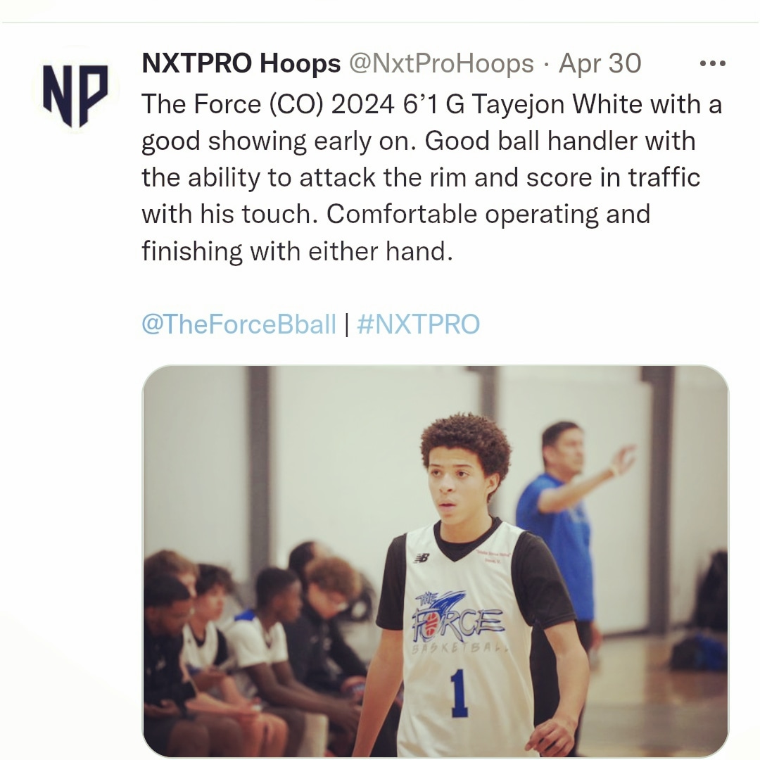 Tayejon White, - Prep Hoops